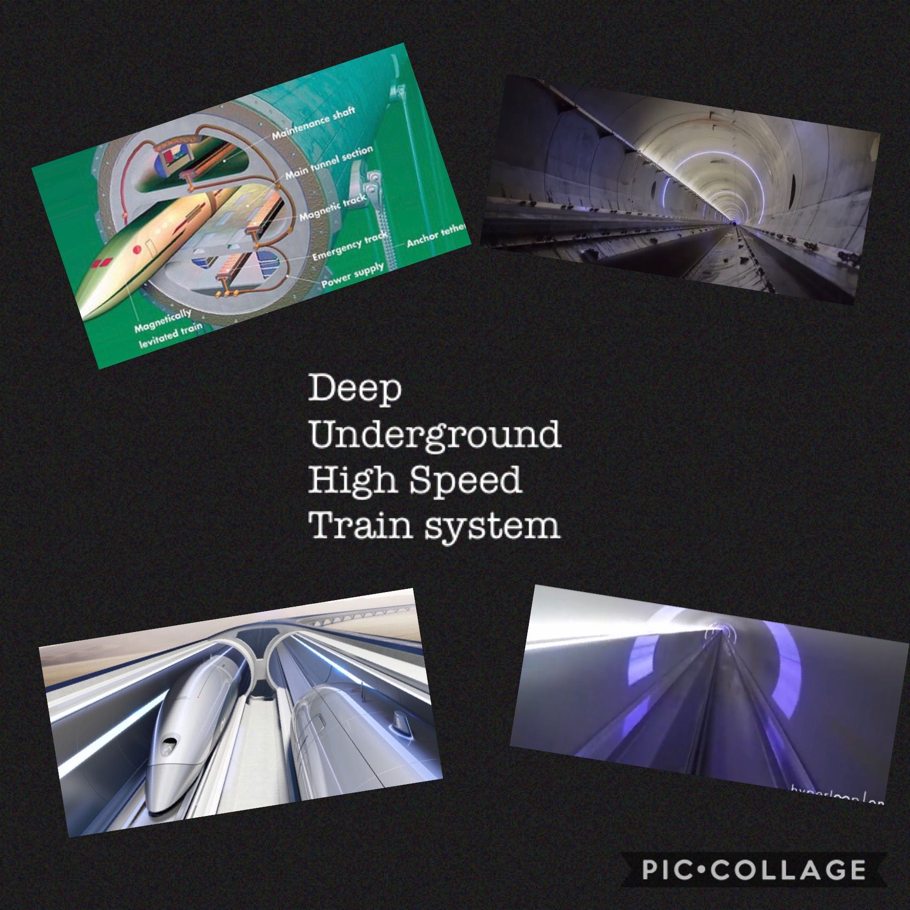 High Speed Tube Trains connect Deep Underground Military Bases – The ...